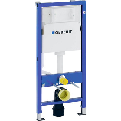 Geberit Duofix Toilet Concealed Cistern Frame 112cm with Geberit Delta ...