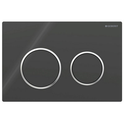 Geberit Kappa 21 Dual Push Button Flush Plate WC Concealed Cistern ...