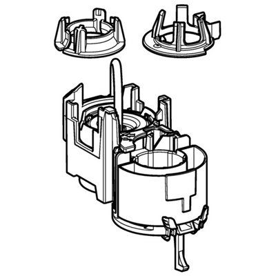Geberit Pneumatic Dual Flush Activation Unit 240.574.00.1