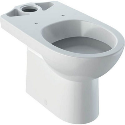 Geberit Selnova floor-standing WC for close-coupled exposed cistern