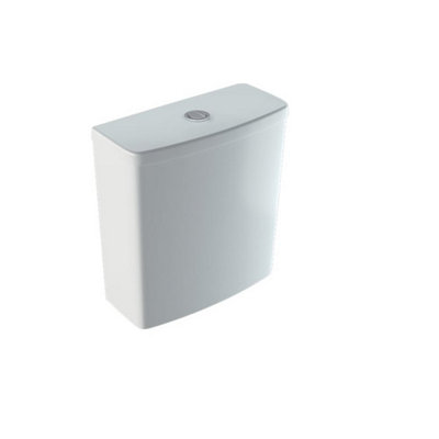 Geberit Selnova Square exposed cistern, close-coupled, dual flush ...