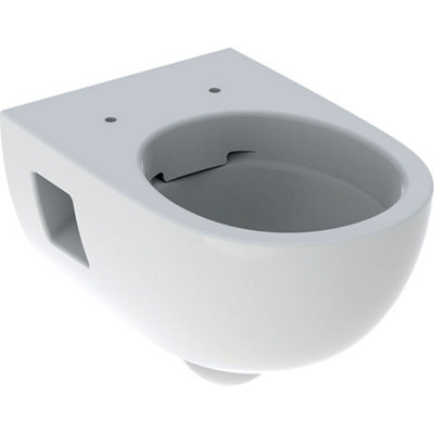 Geberit Selnova Wall Hung Horizontal Outlet Rimfree Toilet Pan White ...