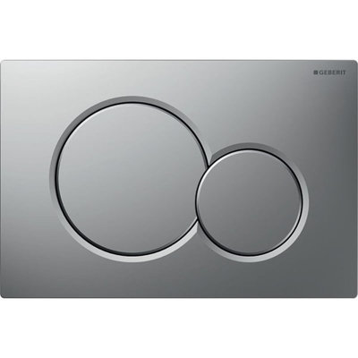 Geberit Sigma01 Dual Flush Plate, Matt Chrome (115.770.JQ.5)
