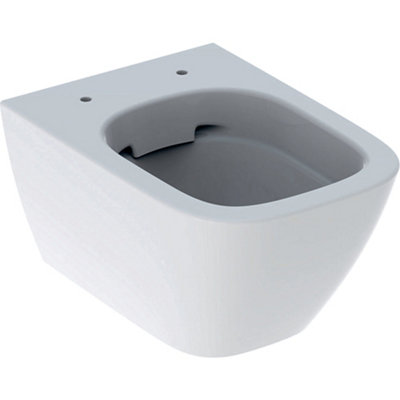 Geberit Smyle Wall Hung WC Rimless Wash Down Toilet Pan 350mm White ...