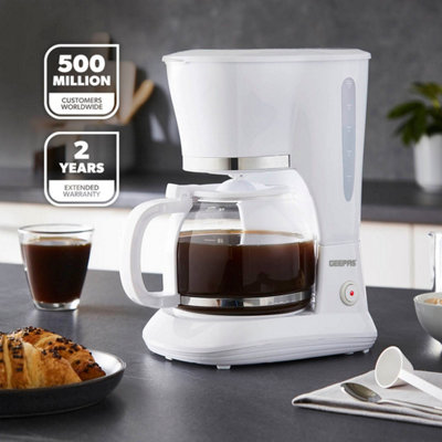 Geepas 1.5L Filter Coffee Machine 800W Coffee Maker for Instant Coffee ...