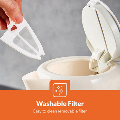 Geepas 1.7L Kettle and 2 Slice Toaster Set with Marble Pattern Design ...