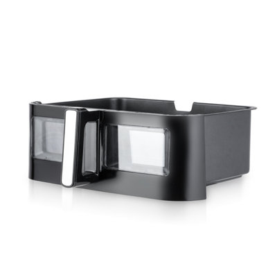 Geepas 10L Air Fryer Drawer with Removable Divider Viewing Window Batch ...