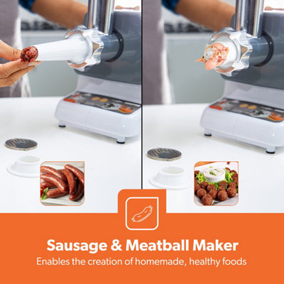 Geepas 1400W Electric Meat Grinder Mincer for Home Restaurant