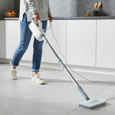 GEEPAS 1500W Multifunction Upright Steam Cleaner Mop Handheld Floor ...