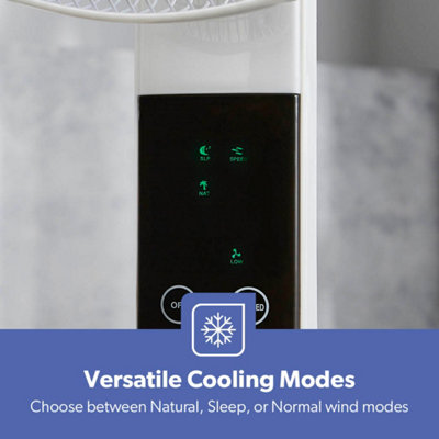 Geepas 16inch Pedestal Fan with Remote Control 60W Powerful Free ...