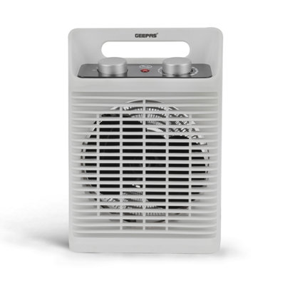 Geepas 2000W Fan Heater With Adjustable Thermostat