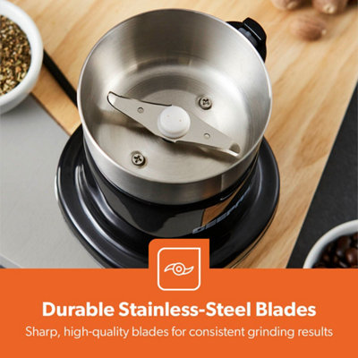 Geepas 200W Coffee Grinder Electric Coffee Grinder for Coffee Beans ...