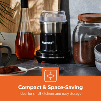 Geepas 200W Coffee Grinder Electric Coffee Grinder for Coffee Beans ...