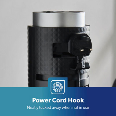 GEEPAS 46-inch Oscillating Tower Fan Touch Panel 4 Modes with Remote ...