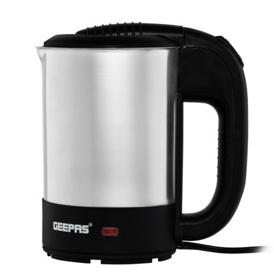 Geepas 500ml Travel Kettle Compact Electric Car Kettle for Camping 24V