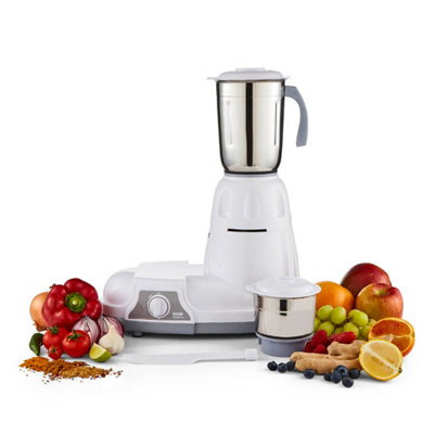 Geepas 550W Mixer Grinder Indian Wet Dry Blender Milling Bean Nut ...