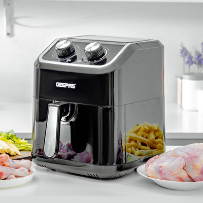 Geepas 5L Digital Air Fryer with Vortex Rapid Air Circulation ...