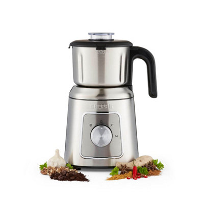 GEEPAS 600W Electric Coffee Grinder Wet & Dry Mixer Grinder