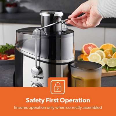 GEEPAS 600W JUICE EXTRACTOR CENTRIFUGAL JUICER