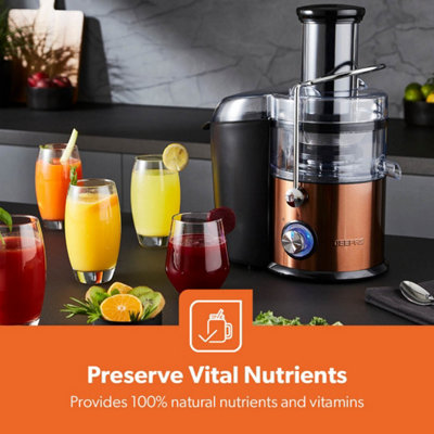 GEEPAS 800W Juice Extractor Centrifugal Juicer