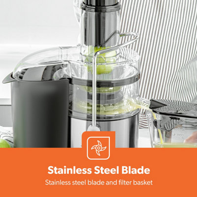 Geepas 800W Juicer Juice Extractor, Centrifugal Juicer Machine For ...