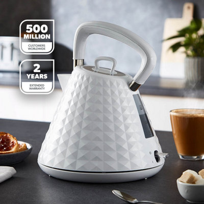 Geepas Argyle 3000W Cordless Electric Pyramid Kettle