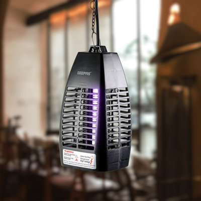 GEEPAS Bug Zapper 4W Electric Mosquito Zapper, UV Light Fly Killer ...