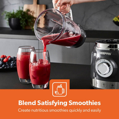 Geepas Electric Jug Blender Smoothie Maker 700W