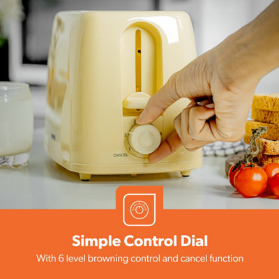 Geepas Electric Kettle & 2 Slice Bread Toaster Kitchen Combo Set 2200W ...