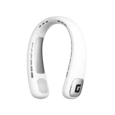 GEEPAS Portable Neck Fan 3 Speed USB Charging 6Hr Run Time 2000mAh