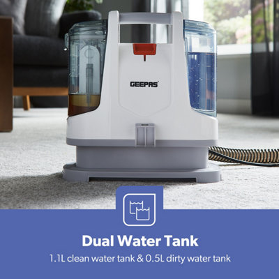 GEEPAS SpotClean Spot Carpet Cleaner Compact Upholstery Portable Washer ...