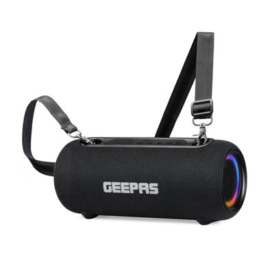 GEEPAS Waterproof Bluetooth Speaker 10M Range 7H Playtime