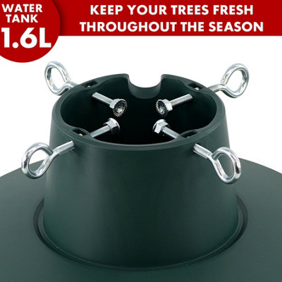 GEEZY Christmas Tree Stand Adjustable & Strong with Water Tank Heavy ...