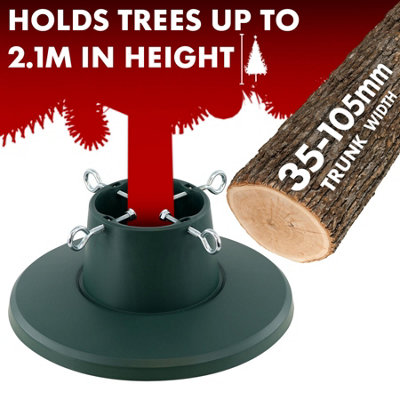 GEEZY Christmas Tree Stand Adjustable & Strong with Water Tank Heavy ...