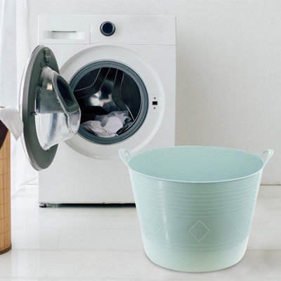 GEEZY Flexi Tub Heavy Duty Storage Basket Home Garden Laundry Toys ...