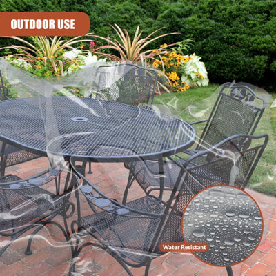 GEEZY Set of 5 Extra Large 4x5m Dust Sheets Plastic Sheet for ...