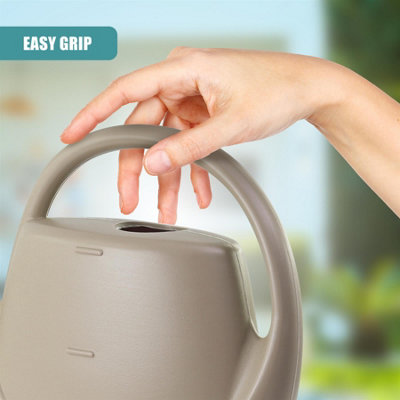 GEEZY Small Watering Can with Long Sprout Plastic Indoor Outdoor 1.7L ...