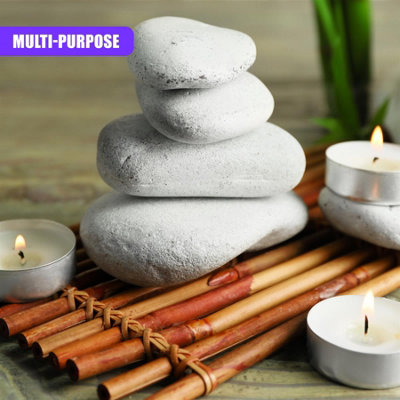 GEEZY Tea Lights Candles Unscented Nightlight 4 Hour Burn Tealight Pack ...