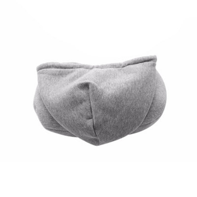 GEEZY Travel Neck Pillow Hooded Travel Neck Rest Flight Comfortable ...