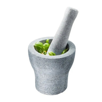 GEFU Vesto Granite Mortar & Pestle 13.5 cm