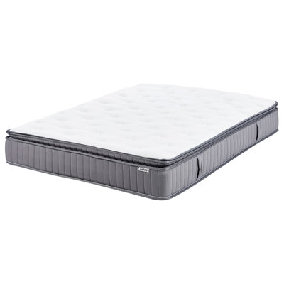 Gel Memory Foam Pocket Spring Mattress PLEASANT Medium 140 x 200 cm (EU ...