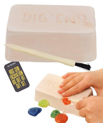 Gem Dig Kit for Kids Educational Geology Toy Set