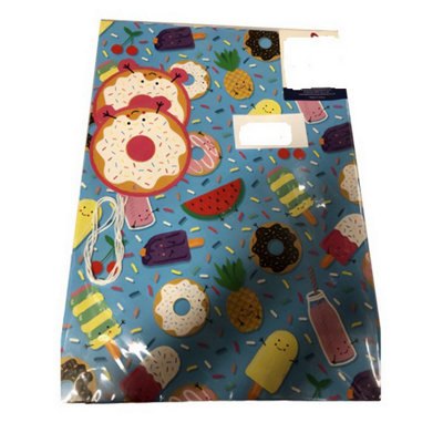 GEMMA INTERNATIONAL DONUT GIFT WRAP SHEETS MULTICOLOURED (ONE SIZE)
