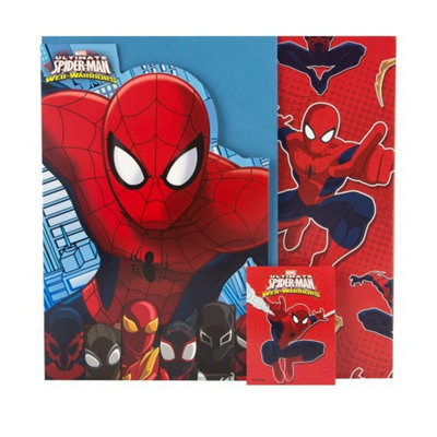 Gemma International Gift Wrap Set Blue/Red (One Size)