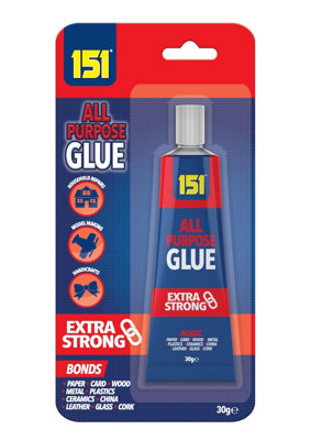 General Strong Thick & Strong Adhesive Glue for Hard Plastic, DIY Craft ...