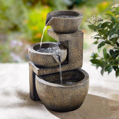 Solar water feature b&q store