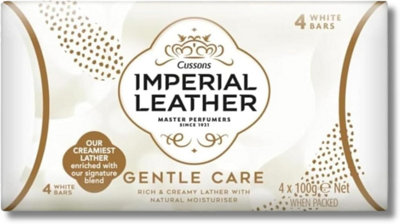 Gentle Care Soap Bars, Rich & Creamy Lather with Natural Moisturiser ...