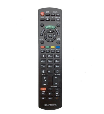 GENUINE PANASONIC VIERA TV REMOTE CONTROL - REPLACES N2QAYB000752