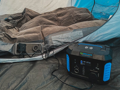 GenZero Portable Power Station, 500Wh Up to 800W AC/DC Output ...