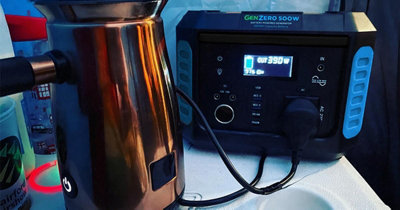 GenZero Portable Power Station, 500Wh Up to 800W AC/DC Output ...